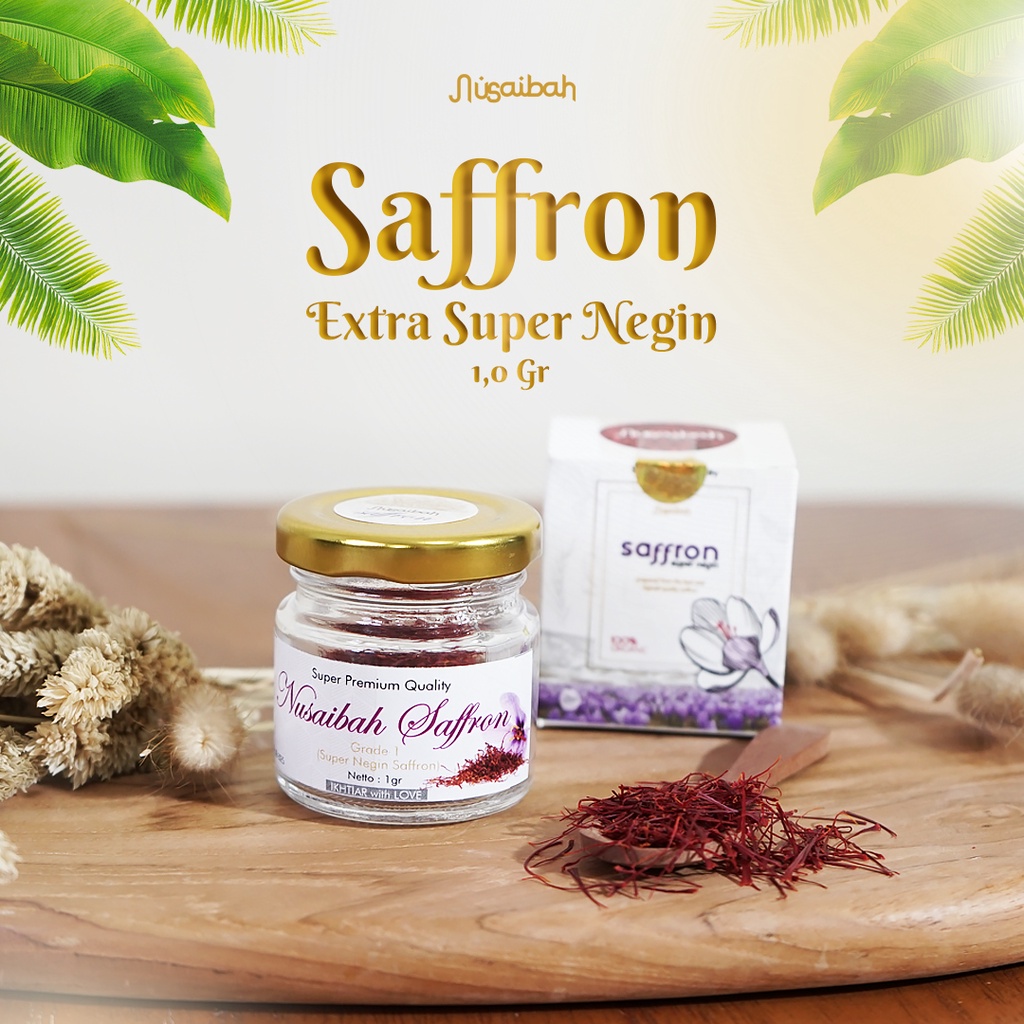 Jual Saffron Extra Super Negin 1 Gr | Saffron Premium | Saffron ...