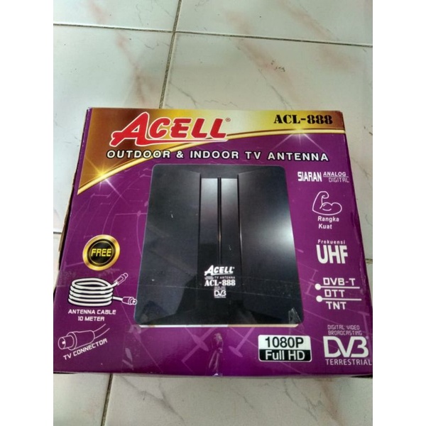Jual Antena Digital Acell untuk indoor dan outdoor | Shopee Indonesia