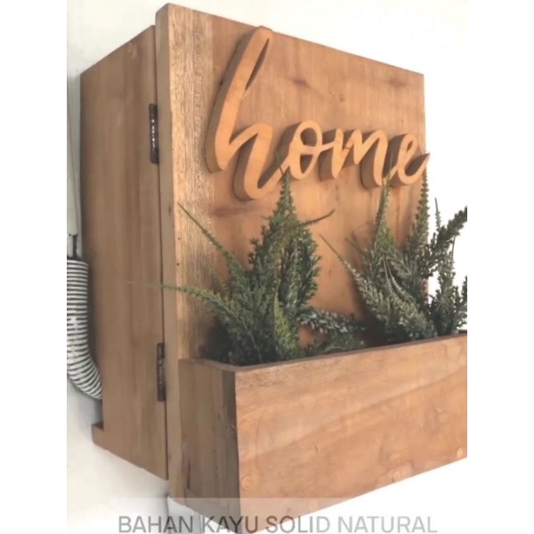 Jual box meteran listrik kayu / tutup meteran listrik aesthetic ...