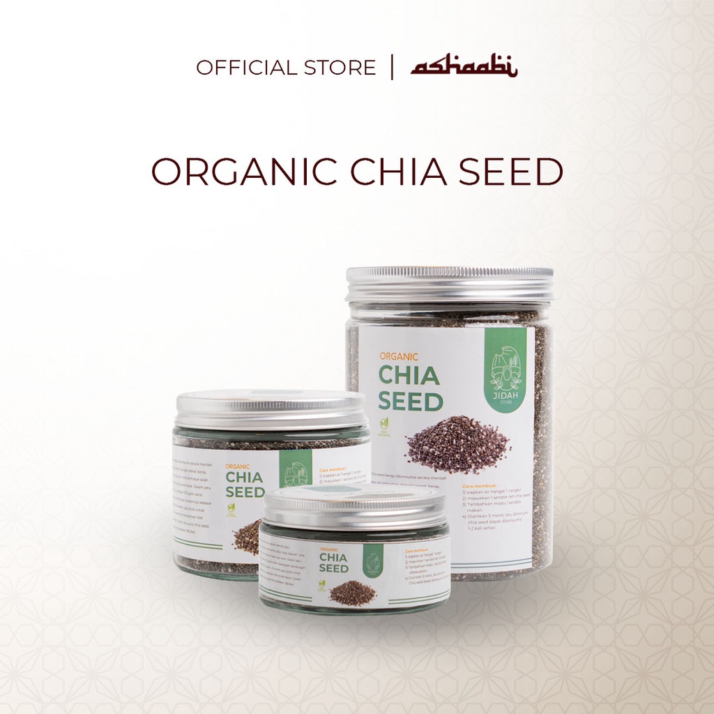 Jual Chia seed Premium organic non GMO 100% asli cia seed original ...