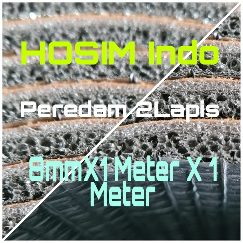 Jual Peredam Mobil 2 Lapis tebal 8mm Panjang 1 Meter Lebar 1 Meter ...
