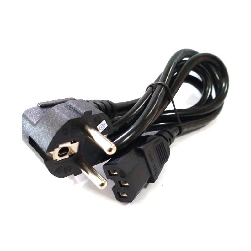 Jual kabel Power PC komputer / kabel power TV, monitor 3 pin | Shopee ...