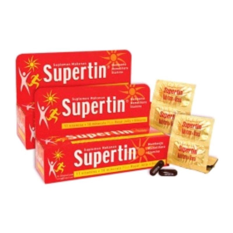 Jual supertin multivitamin (isi 30 tablet) | Shopee Indonesia