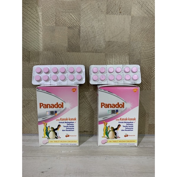 Jual Panadol anak malaysia / panadol for children / chewable tablets ...