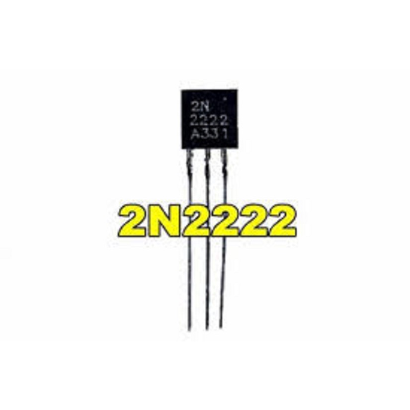 Jual 2N2222A 2N2222 NPN transistor 600mA 150v TO92 | Shopee Indonesia