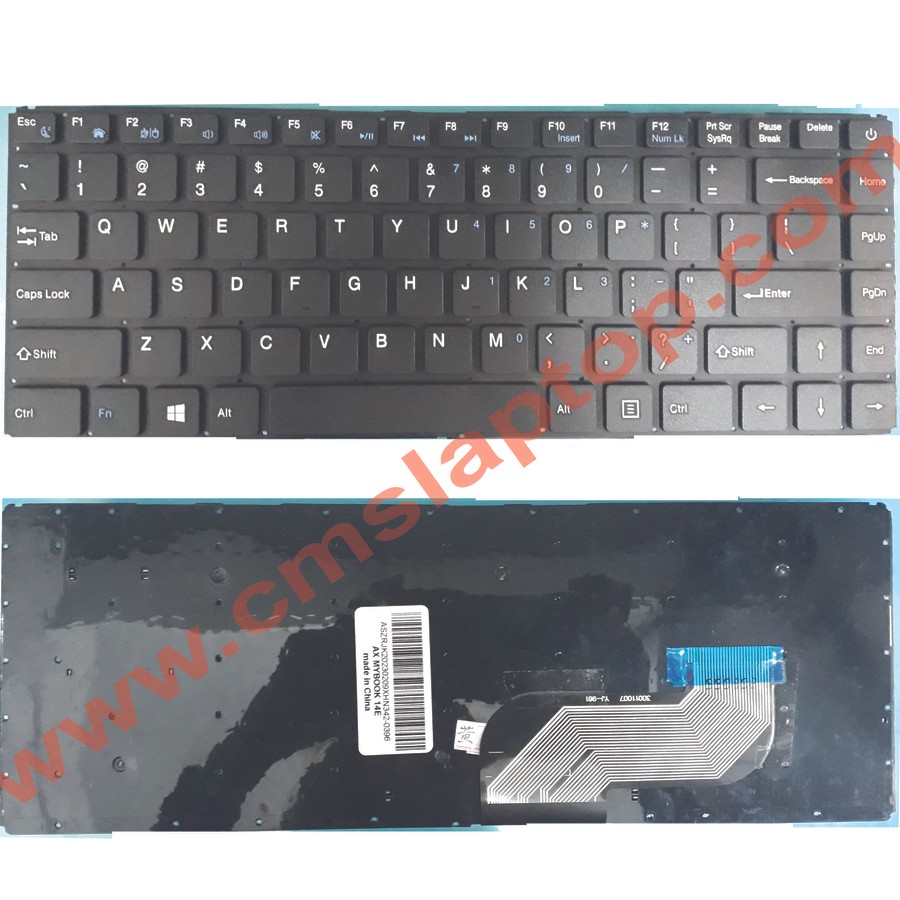 Jual Keyboard axioo mybook 14E CG14D01 Black No Backlight | Shopee ...