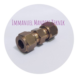 Jual Union Connector Kuningan 10mm / Nepel Pipa Tembaga Ring / Cincin 10mm | Shopee Indonesia