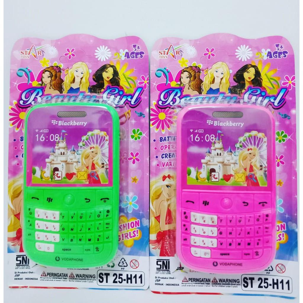 Jual MAINAN ANAK HP HANDPHONE TELEPON BB SNI BISA COD FREE BATERAI ...