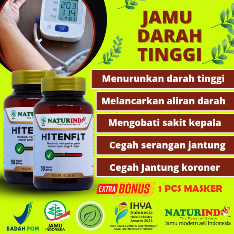 Jual Obat Hipertensi Tekanan Tensi Penurun Darah Tinggi Herbal Alami ...