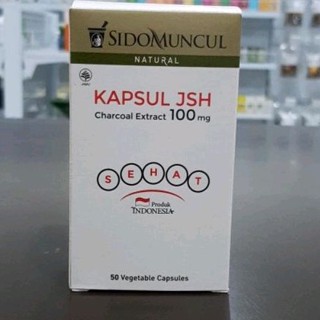 Jual Sidomuncul JSH Kapsul utk serap racun dlm saluran cerna | Shopee ...