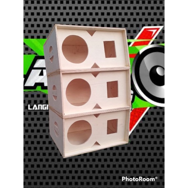 Jual Box speaker 5 inch line array single plus tweeter kotak audax AX65 ...