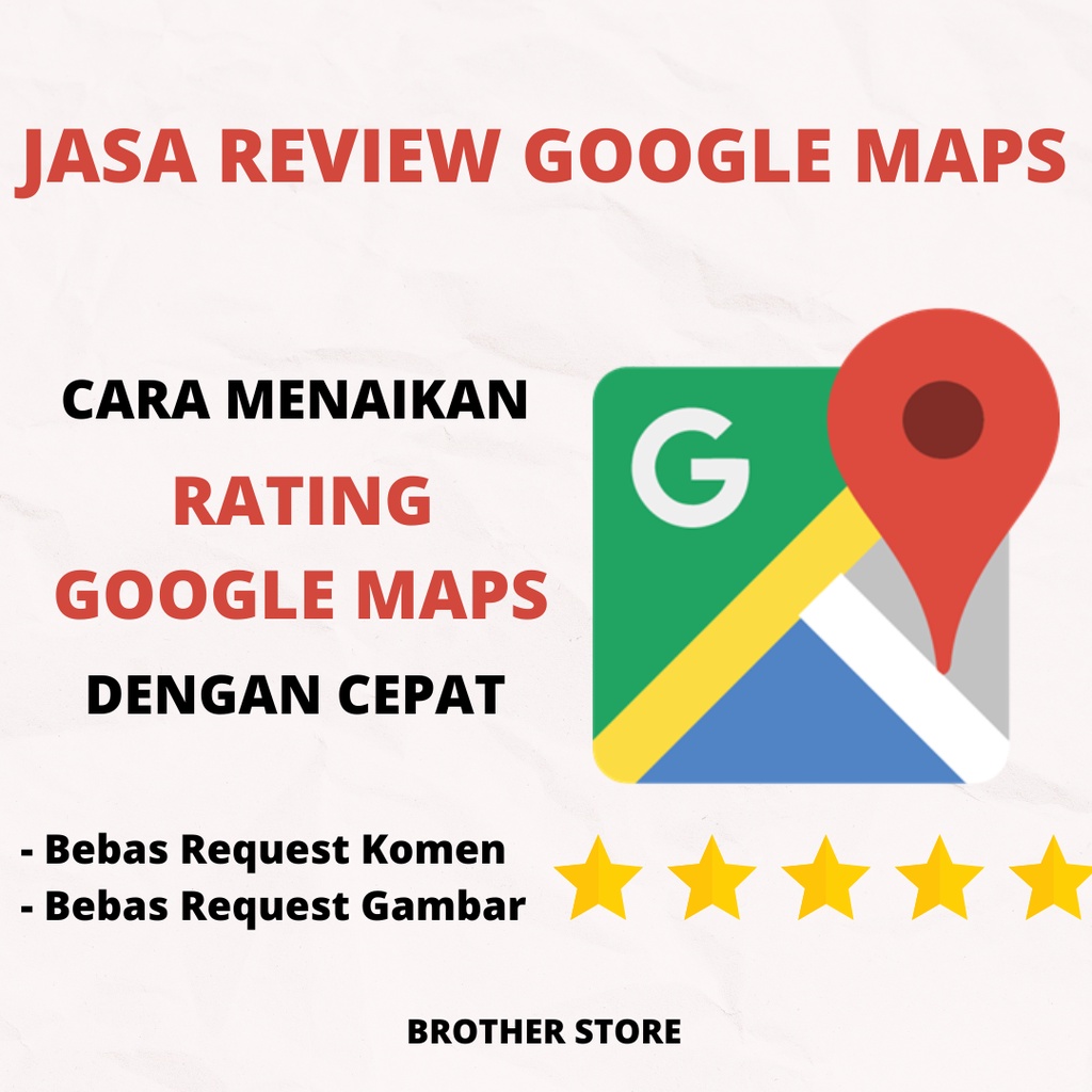 Jual Review/Ulasan/Rating Google Maps - REAL HUMAN - PERMANEN | Shopee Indonesia