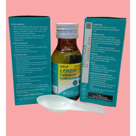 Jual LERZIN SYRUP IFARS 60ML | Shopee Indonesia