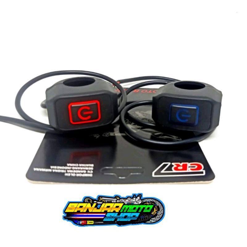 Jual Saklar On Off Motor Lampu Led Power Button On Off Led Saklar Stang ...