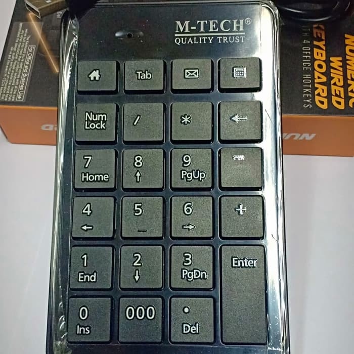 Jual Cantik Keyboard Numerik M Tech Numeric Keypad With 4 Office ...