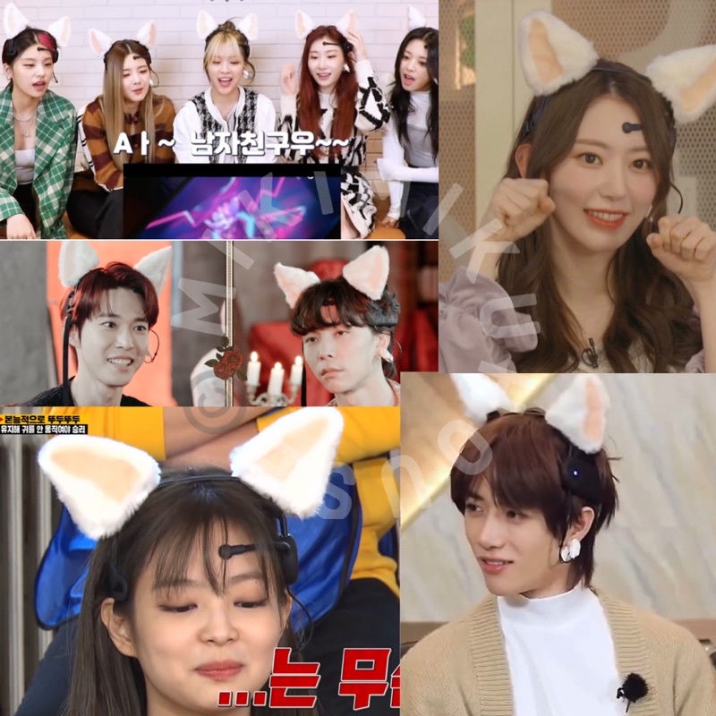 Jual OFFICIAL BRAIN WAVE MOVING + SOUND CAT EARS EAR KPOP IDOL GAME LE SSERAFIM NEKOMIMI JAPAN ...