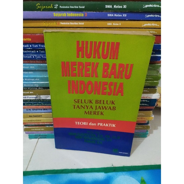Jual HUKUM MEREK BARU INDONESIA SELUK BELUK TANYA JAWAB MEREK TEORI DAN PRAKTIK | Shopee Indonesia