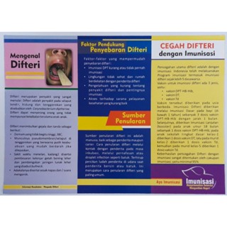 Jual Leaflet Waspada Difteri | Shopee Indonesia
