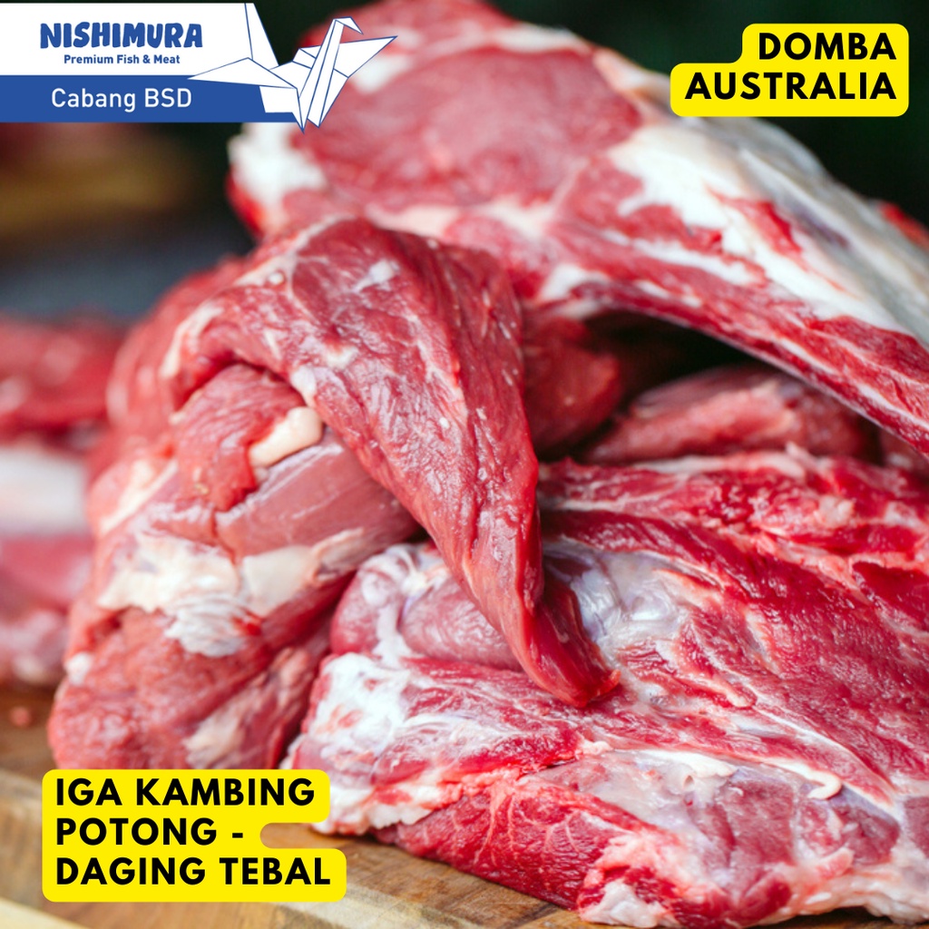 Jual Daging Kambing Muda Iga Sop Domba Potong Paha Tulang Lamb Cut ...