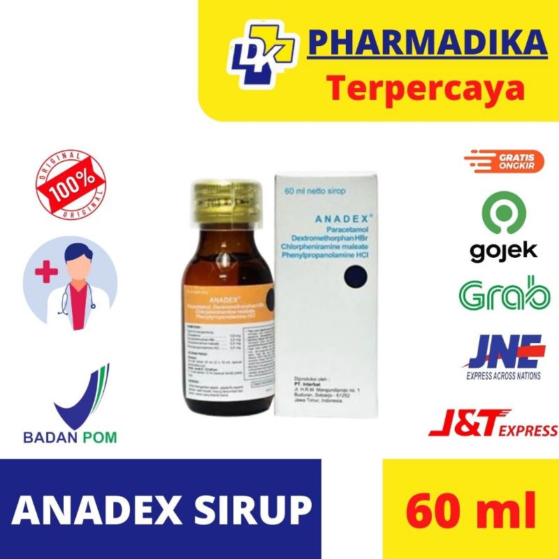Jual ANADEX SIRUP 60ML | Shopee Indonesia