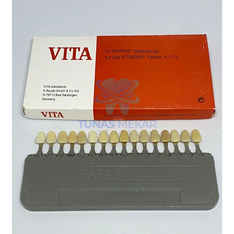 Jual Dental Shade Guide Vita Vitapan Clasiccal | Shopee Indonesia