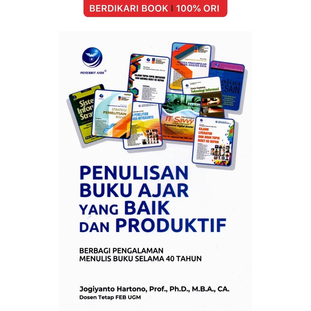 Jual Berdikari - Penulisan Buku Ajar Yang Baik Dan Produktif - Penerbit Andi | Shopee Indonesia