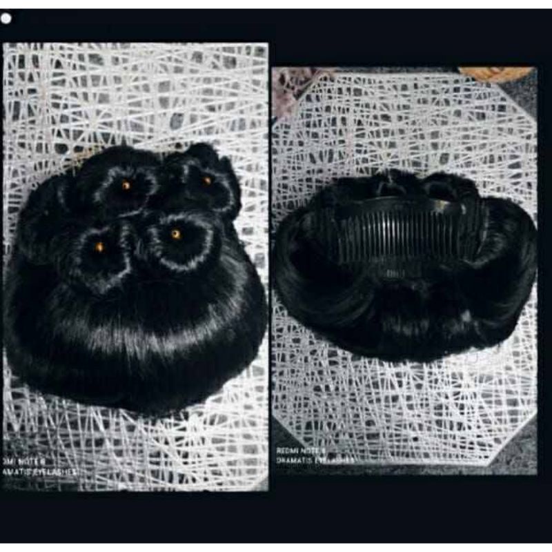 Jual Sanggul Sonya Kembang 5 Warna Hitam Lengkap Dengan Sirkam,Ukuran ...