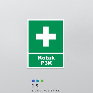Jual STICKER K3 SAFETYSIGN KOTAK P3K | Shopee Indonesia