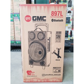 Jual GMC SPEAKER 897L MULTIMEDIA BLUETOOTH + 2 MIC WIRELESS | TERMURAH ...