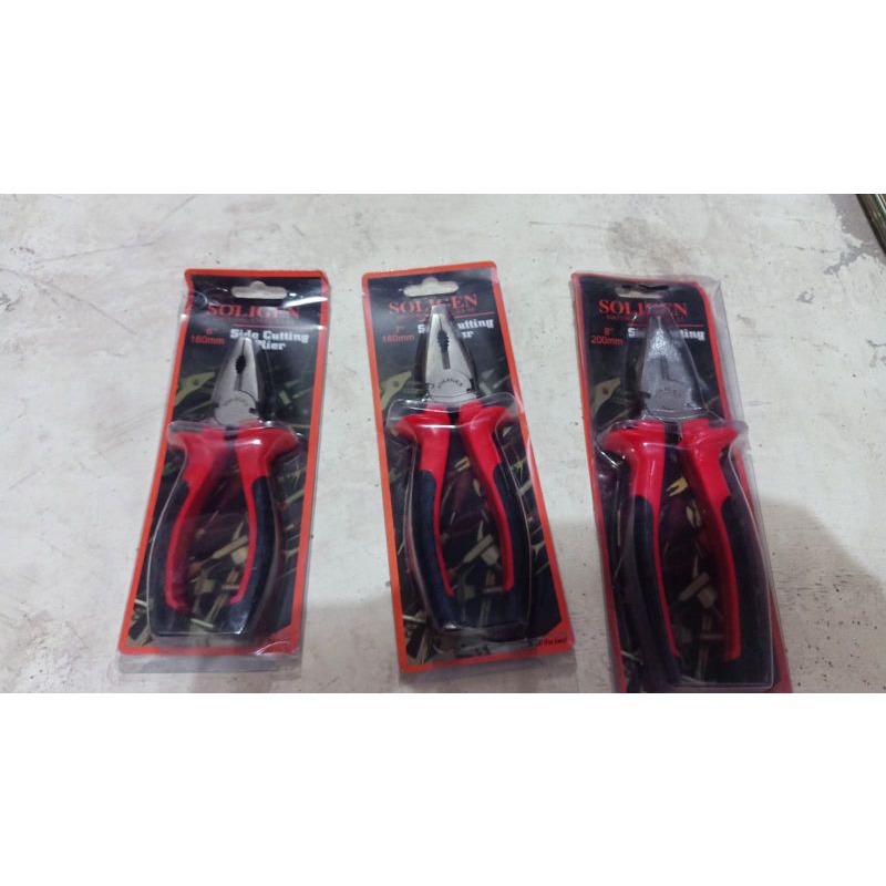 Jual SOLIGEN TANG KOMBINASI 8" 8 INCH TANG POTONG BUAYA SOLIGEN 8 INCH ...