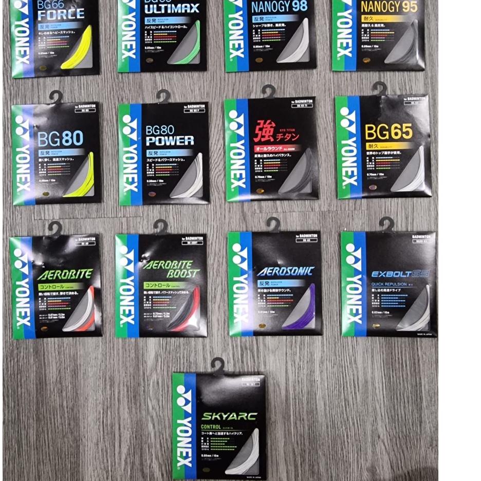 Jual Model Baru ! SENAR RAKET BADMINTON YONEX ORIGINAL JAPAN 100% ...