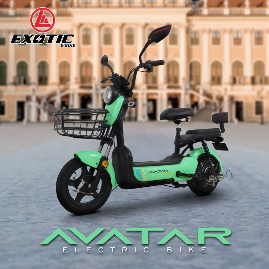 Jual SEPEDA LISTRIK EXOTIC AVATAR GARANSI RESMI TERMURAH | Shopee Indonesia