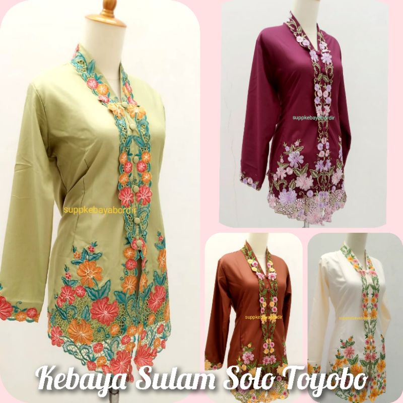 Jual Kebaya Kerancang Solo Toyobo YS1 | Shopee Indonesia