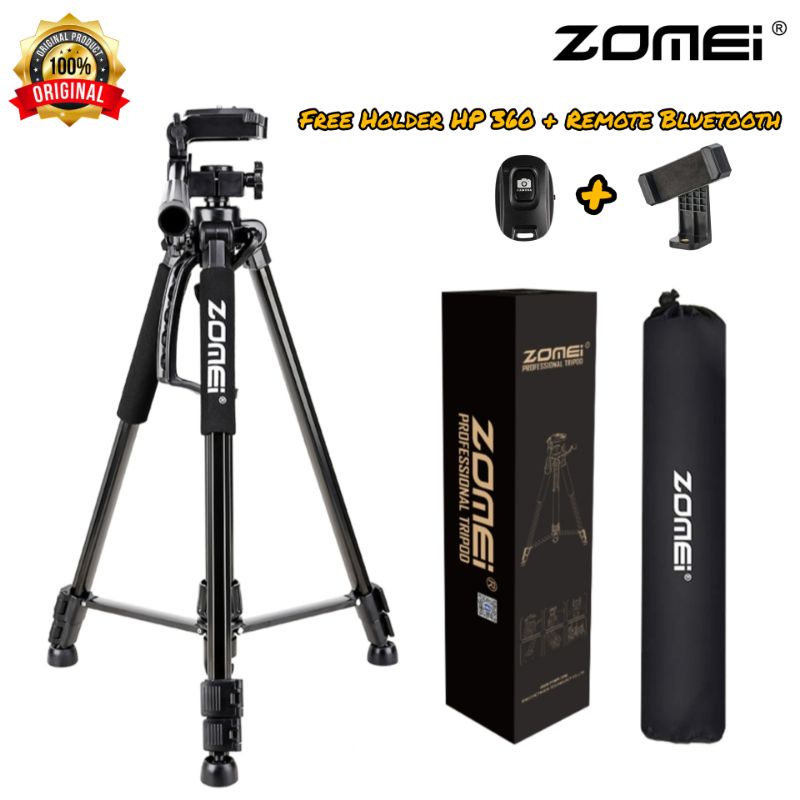 Jual Zomei 1200 Tripod Kamera DSLR Mirrorless dan Smartphone | Shopee ...