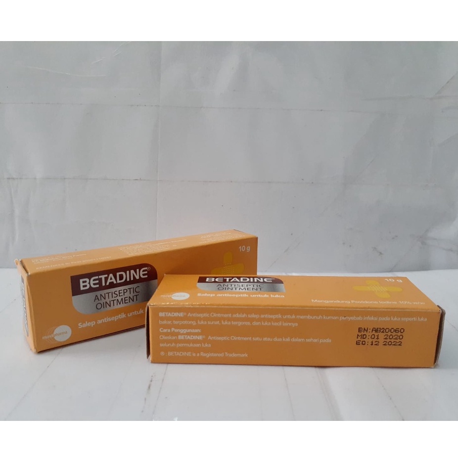 Jual Betadine Oint 10 gr | Shopee Indonesia