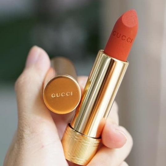 Jual GUCCI lipstick matte 3.5g/GUCCI matte lipstik Rouge a Levres 1.8gr ...