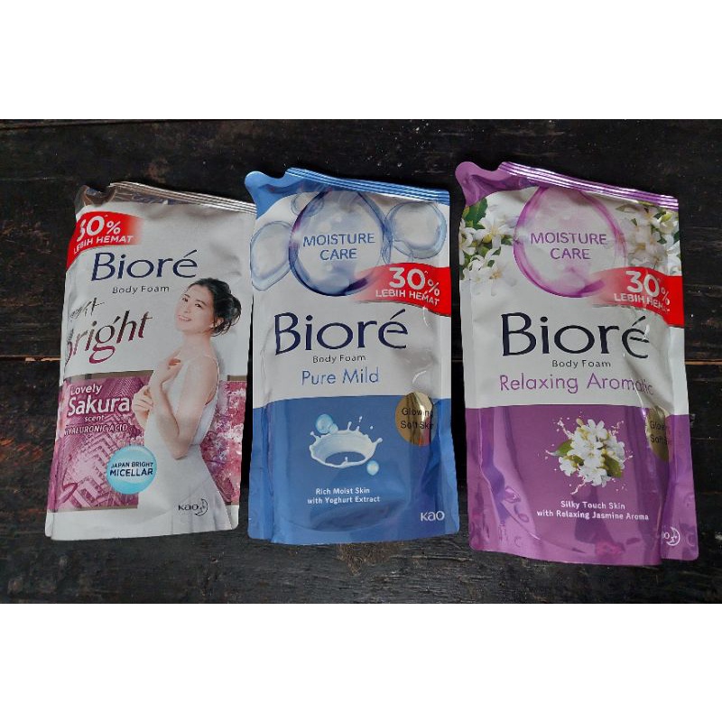 Jual Biore Body Foam Sabun Biore 800 ml | Shopee Indonesia