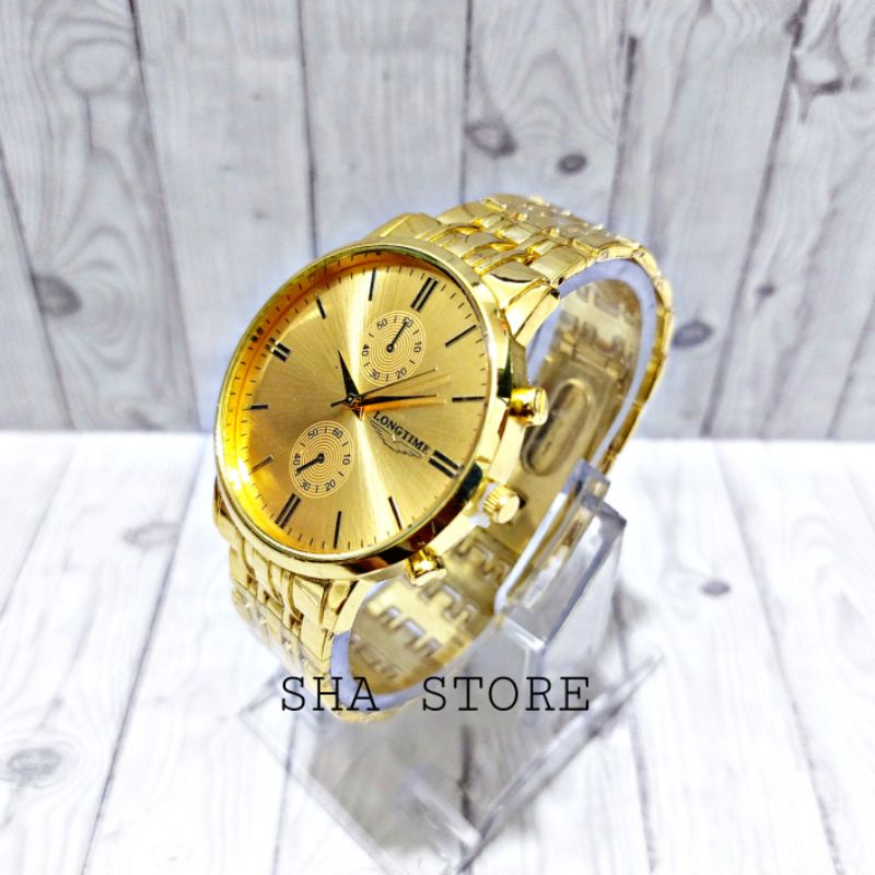 Jual PROMO!!!JAM TANGAN MEWAH ORIGINAL LONGTIME/JAM TANGAN MEWAH TALI ...
