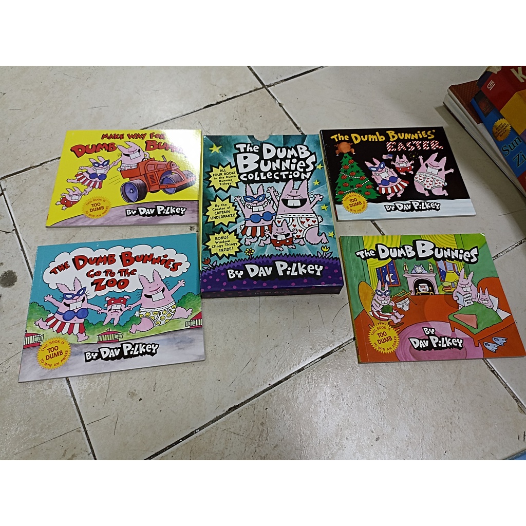 Jual BUKU CERITA THE DUMB BUNNIES BY DAV PILKEY | Shopee Indonesia