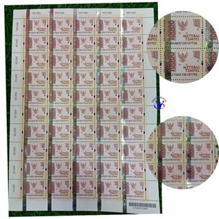 Jual materai 10000 asli pos indonesia Matrai 10000 Asli Meterai 10000 ...
