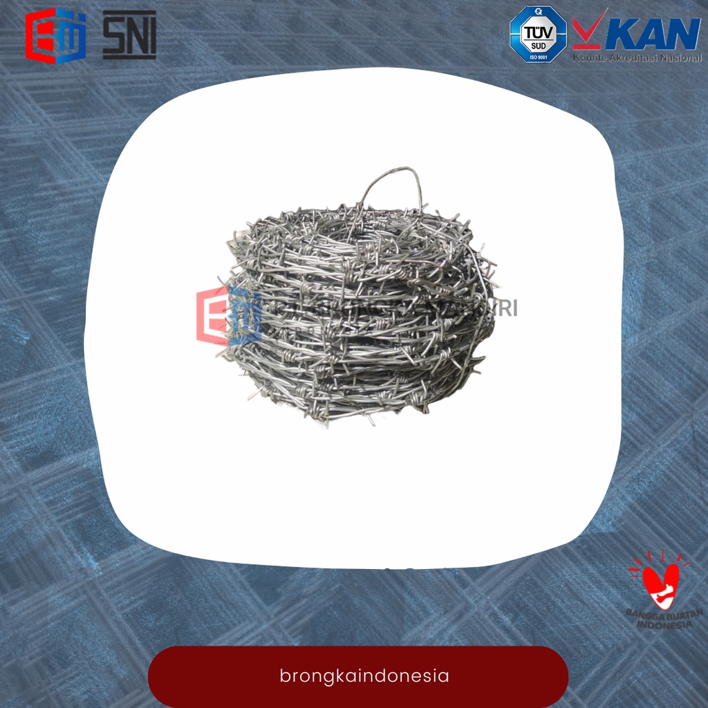 Jual KAWAT DURI GALVANIS / BARBED WIRE 7,5 KG | Shopee Indonesia Jual KAWAT DURI GALVANIS / BARBED WIRE 7,5 KG | Shopee Indonesia