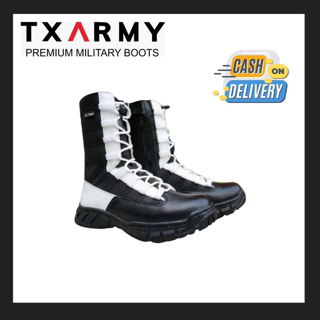 Jual Sepatu PDL Kulit Asli Original Ninja Provost POLRI Kombinasi ...