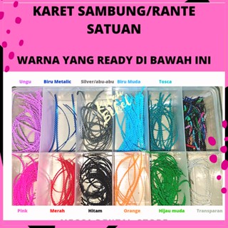 Jual Karet Behel Motif Power Chain Sambung Tarik 10 cm Bisa Pilih Warna ...
