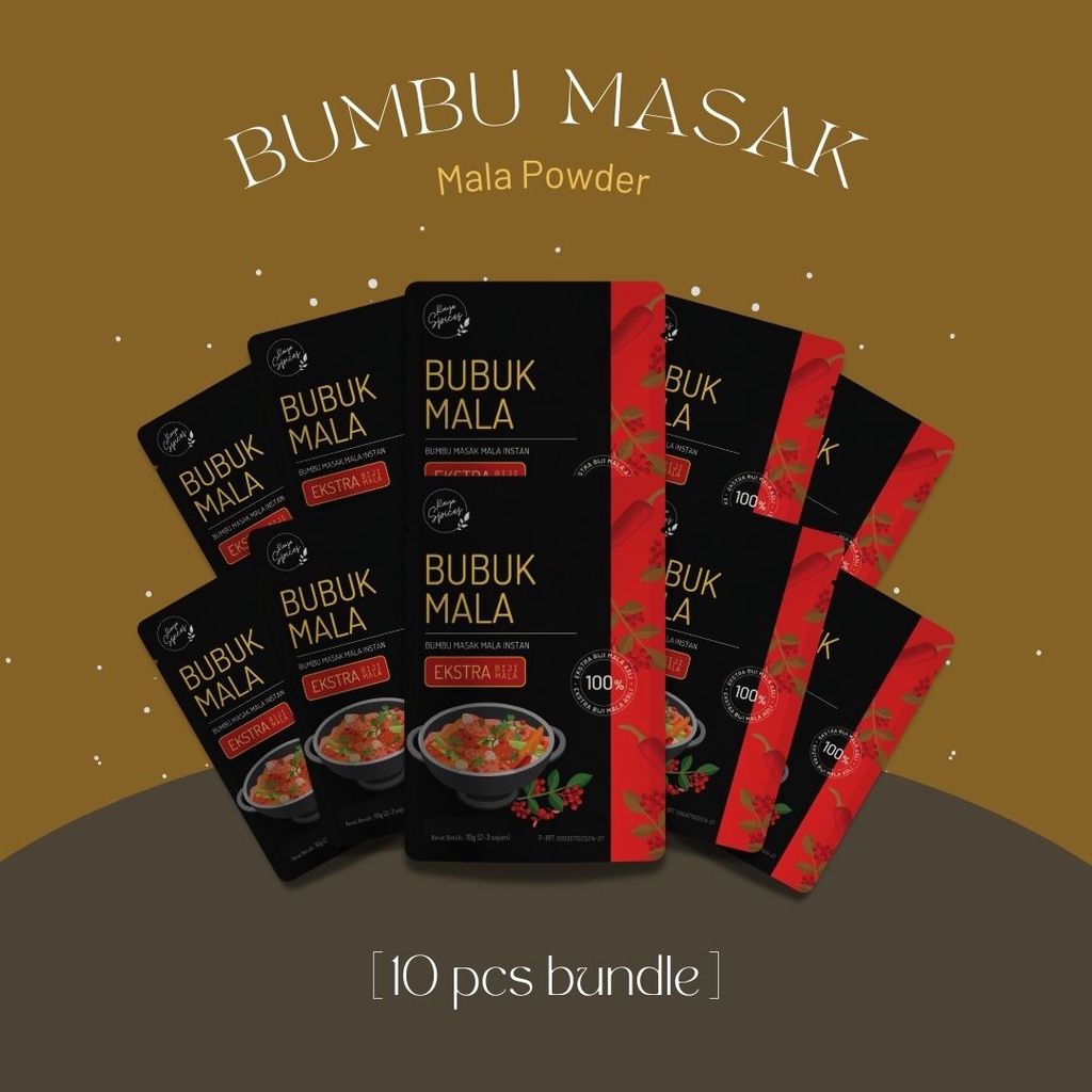 Jual Raya Spices - Bumbu Masak Mala Instan - Mala Powder - Mala Bubuk ...