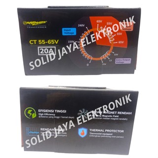 Jual TRAFO DONAT 20A 65V 55V CT RAWAMPS TRAVO TOROID TOROIDAL TRANSFORMER RAW AMPS 20 AMPER CT ...