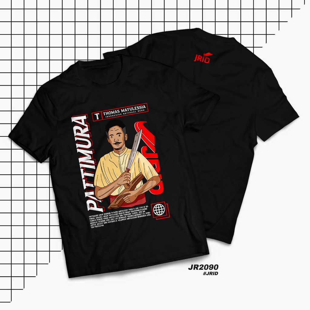 Jual Baju Kaos Pattimura Indonesia National Hero | Shopee Indonesia