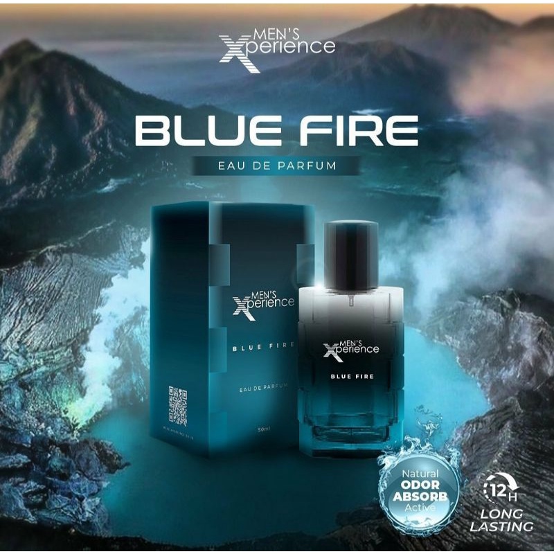 Jual Mens Xperience Blue Fire Eau De Parfum 50ml | Shopee Indonesia
