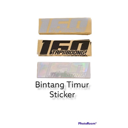 Jual STICKER 160 TAPI BOONG CUTTING | Shopee Indonesia
