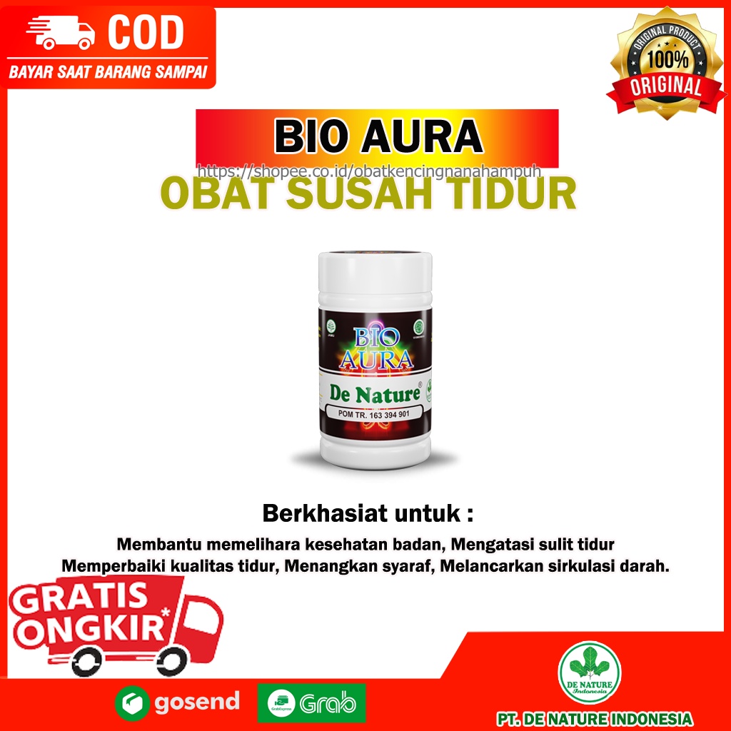 Jual Bio Aura Herbal Solusi Penenangan Diri 100% Original De Nature ...
