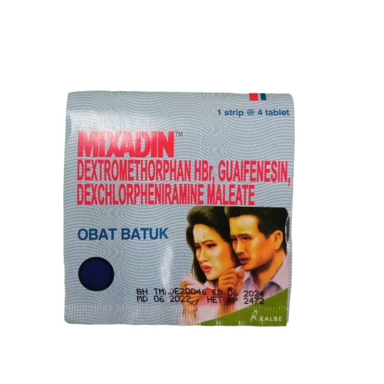 Jual MIXADIN 4 TABLET - UNTUK OBAT BATUK | Shopee Indonesia